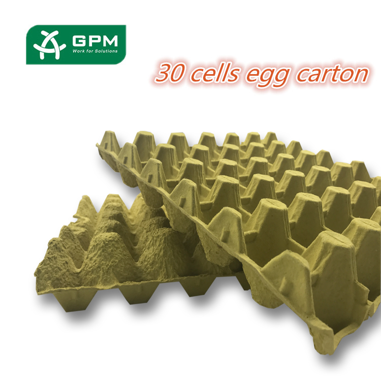 Egg 30 Cell Cardboard Pulp Tray - High Quality & Bio-degradable