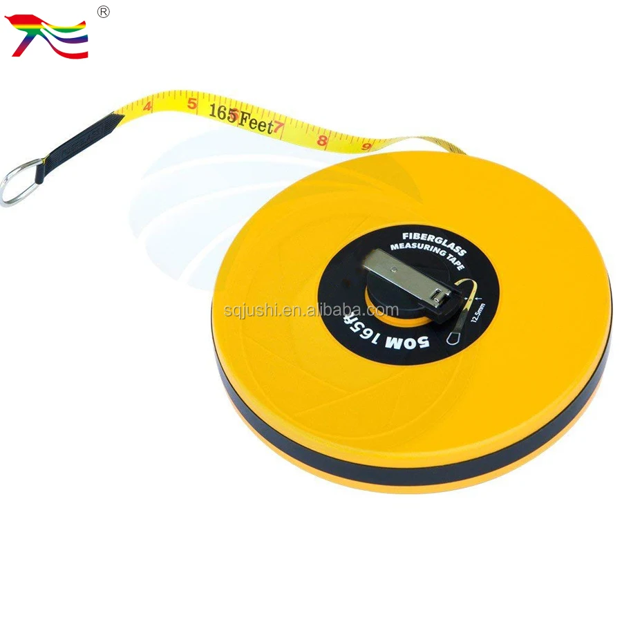10m Tape Measure - Durable Fiberglass with Metric Graduation