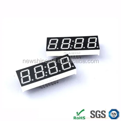 0.36 Inch Super Red 7 Segment Led Display 4 Digits Led 7 Segment Display for Electronic Led ...