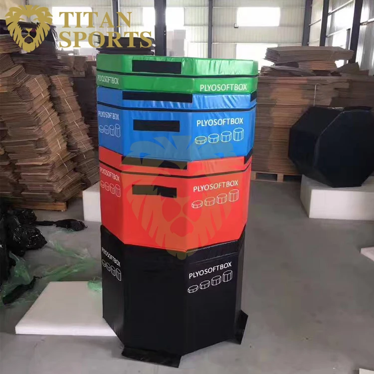 Safety Design Soft Foam Plyo Box Set For Cross Training Fit And ...