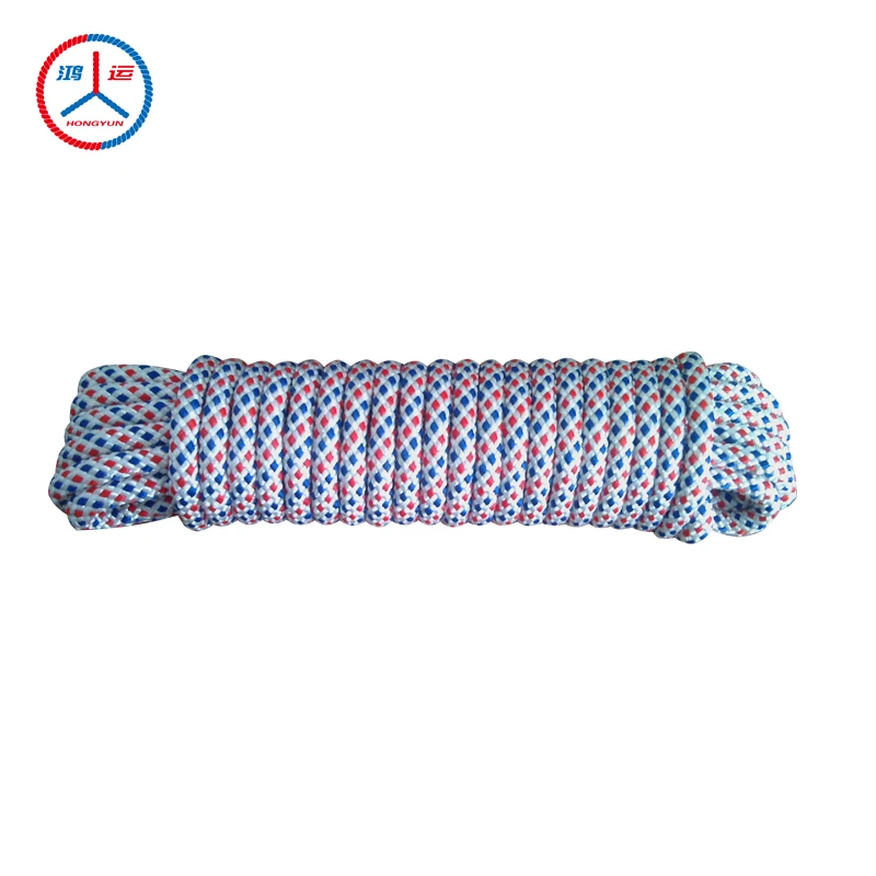 Hongyun 32-Strands Braided Polyester Rope High Strength 6mm-20mm for ...