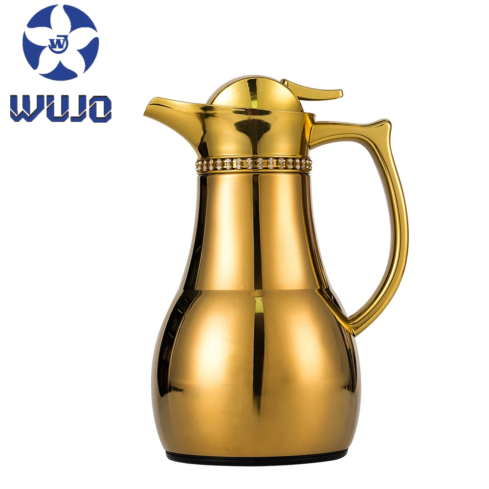 1l 1.5l Tea Vacuum Flask Luxury Glass Refill Coffee Pot /vacuum Flask ...