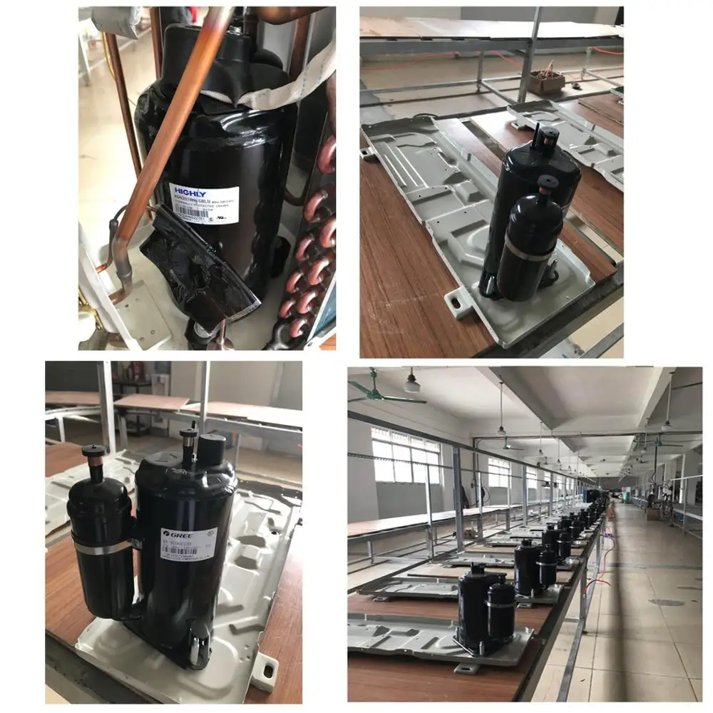 Ac Split Units 18000 Btu 12000 Btu With Rotary Compressor R410a ...