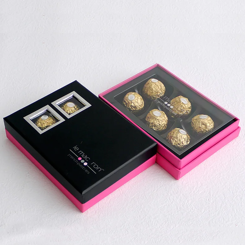 Kali Luxury Empty Chocolate Gift & Sweet Paper Boxes With Dividers ...