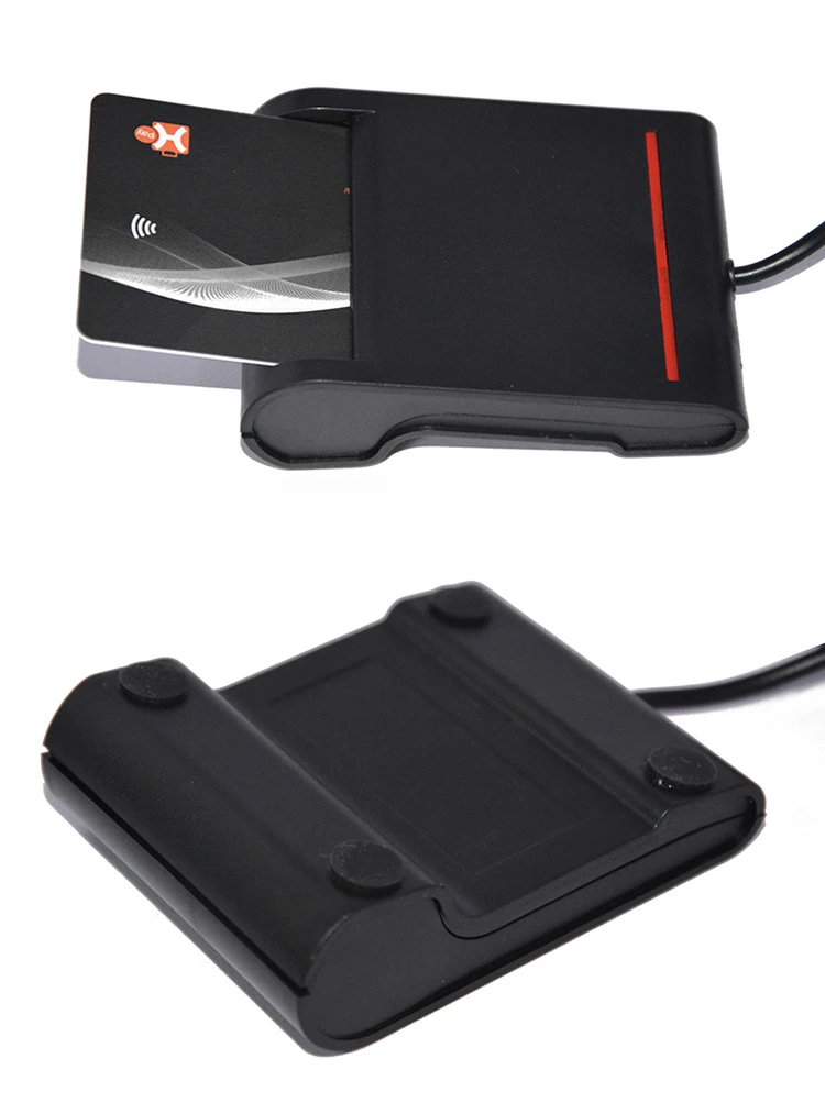 Mobile Ccid Usb Emv Iso7816 Chip Smart Card Reader With Pc/sc Dcr30 ...