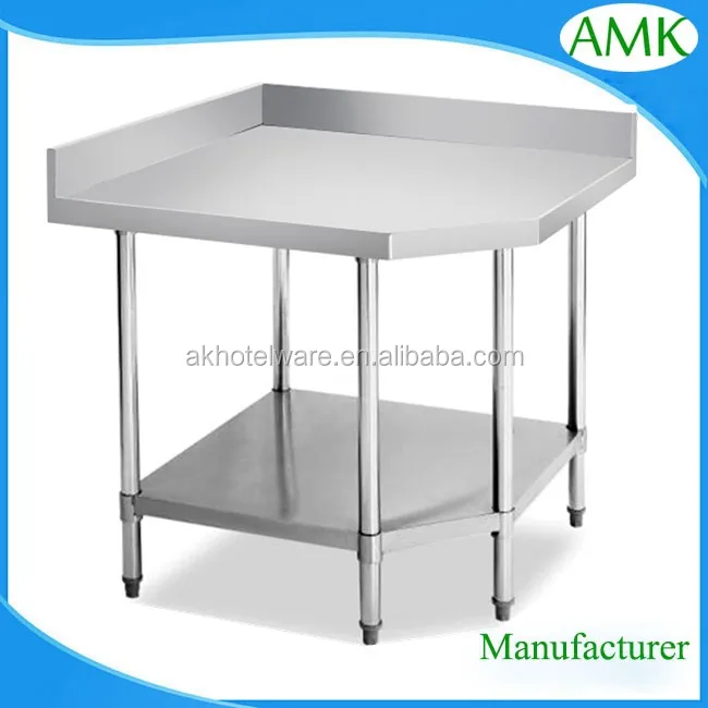 Customized Stainless Steel Seafood Display Table/fish Processing Table ...
