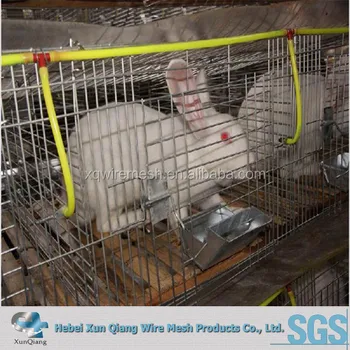 3 Layers Galvanized Commercial Rabbit Cages For 24 Rabbits - Buy Rabbit ...