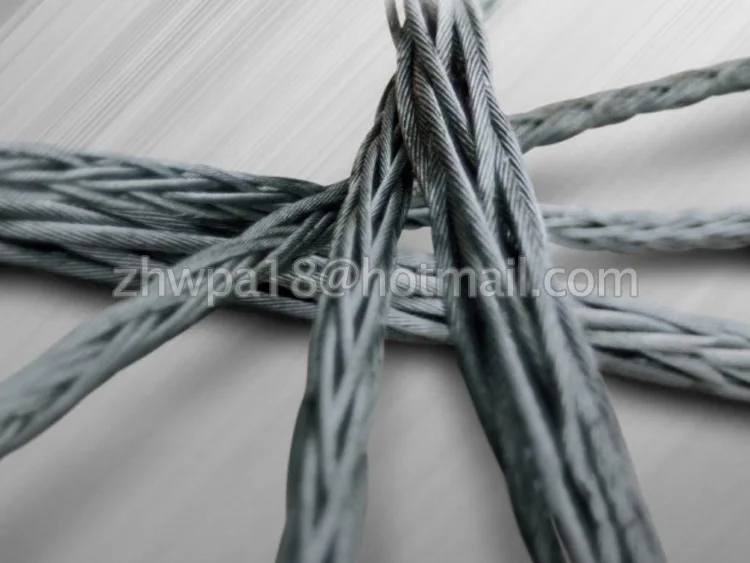 Fux/fuh Anti-twisting Galvanized Steel Rope Export - Buy Antitwisting ...