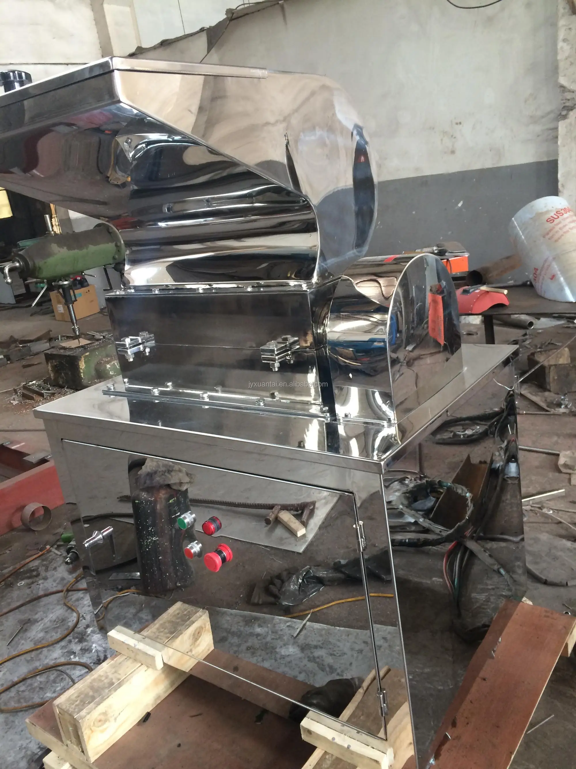 Stainless Steel Chinese Herb Ginseng Ginger Kava Root Grinder Machine ...