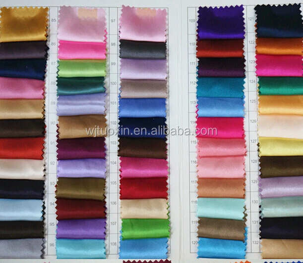 Factory Cheap Price 100% Polyester Shiny Satin Fabric - Buy Satin ...
