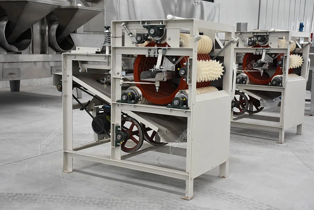 150-300kg/h Cowpea Chickpea Almond Skin Removing Machine Black Eye Bean ...
