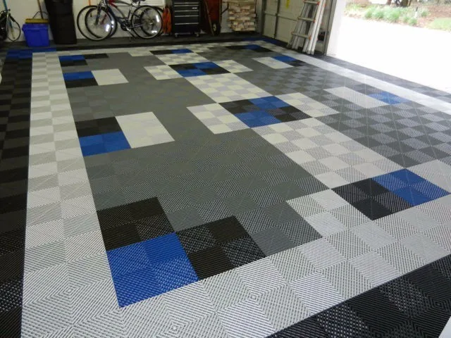 2019 Hot Pp 400mm X 400mm High Duty Plastic Garage Floor Tiles - Buy ...