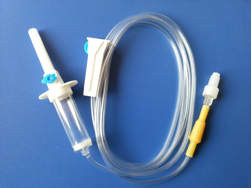 Disposable Iv Administration Set / 20drops/ml / With 15 Micron Filter ...