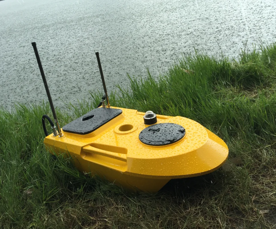 Marine Unmanned Boat For Bathymetry Sss And Water Quality Monitoring ...