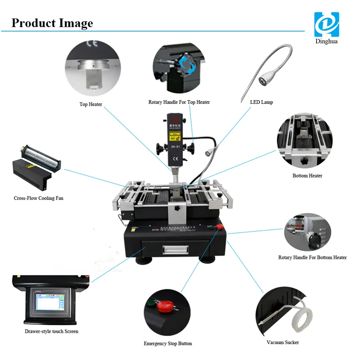 Dinghua BGA Rework Station - Precision Motherboard Repair