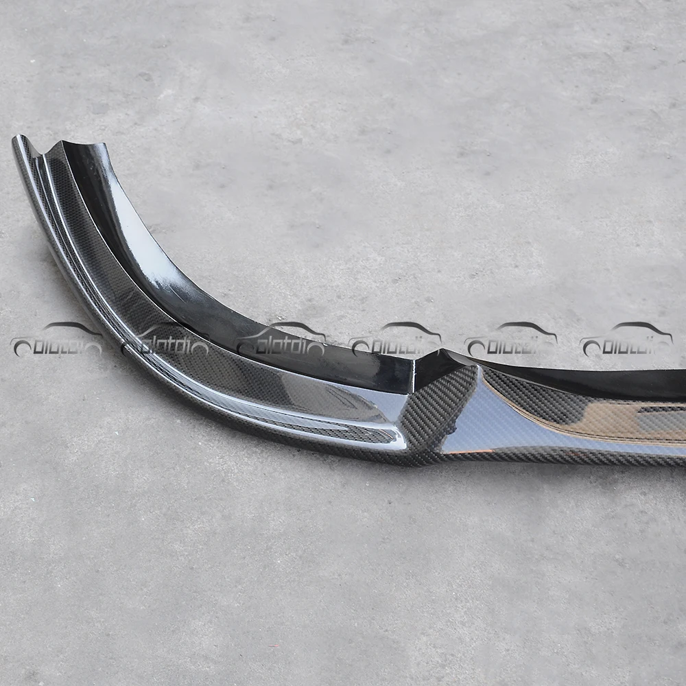 Auto Body Kits Carbon Fiber Front Spoiler For Bmw E60 M Tech Chin ...
