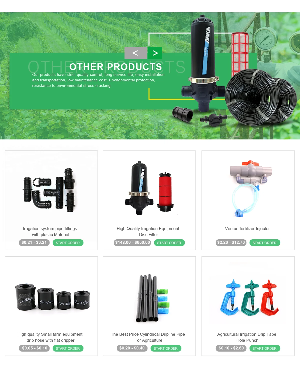 Shandong HYRT Water-Saving Irrigation Co., Ltd. - Sprinklers and Drippers/Compression Fittings ...