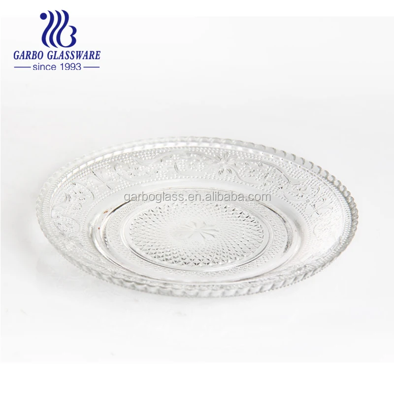 Shop Our Round Glass Tableware - 5.5 Inch Dessert Plates