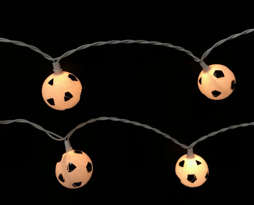 2019 Light Up Soccer Ball Football Light String Battery Operated World ...