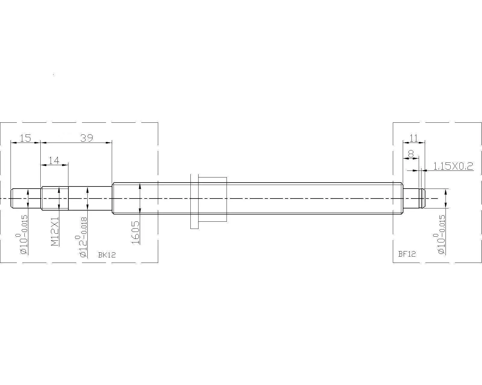 Sbr20-500/1500/2000mm Linear Guide +block+sfu1605-550mm+sfu2005-1500 ...