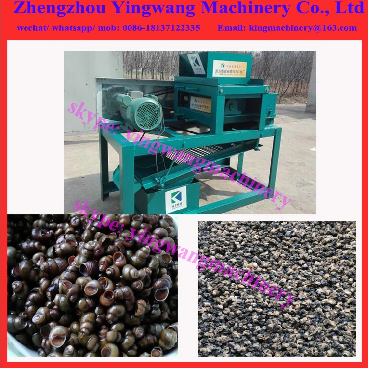 Efficient Field Snail Meat Picker - 100-200kg/h Capacity