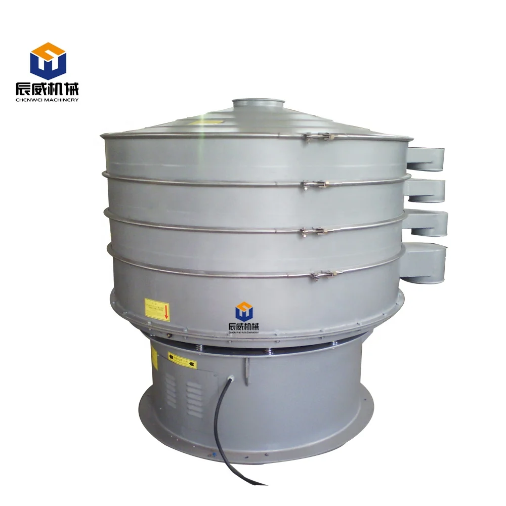 High Screen Efficiency Stainless Steel Horizontal Vibrating Sieve ...