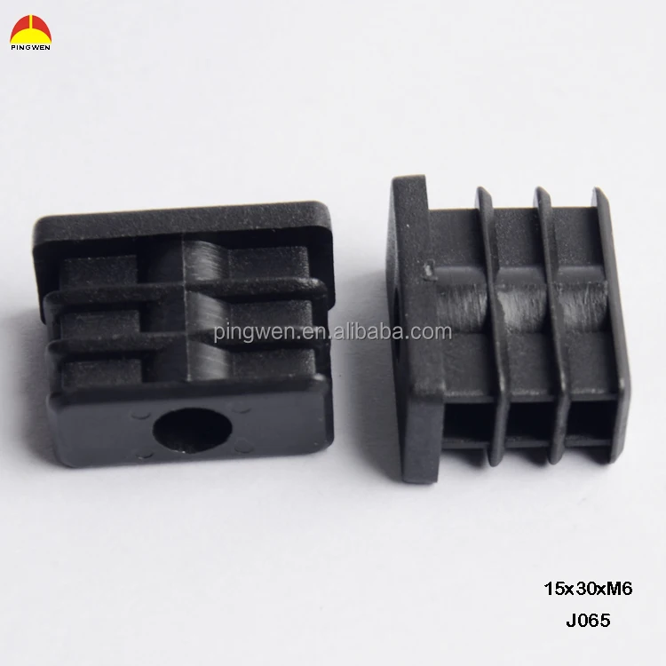 Custom Heat Resistant Silicone Rubber Rectangular Threaded Tube Insert ...