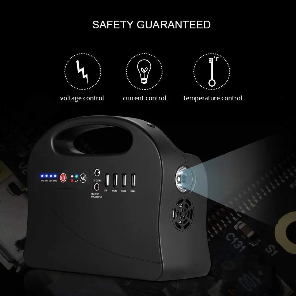 High Capacity 42000mah Emergency Power Bank 12v Output Portable Battery ...