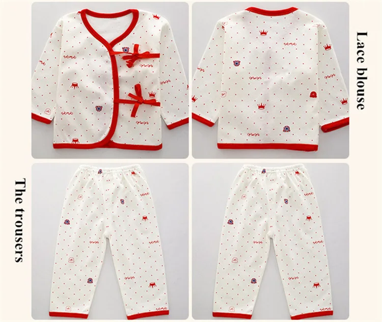 Lovely (7 Pieces/set) Newborn Baby Infant Boy's Girl's Cotton Clothes ...