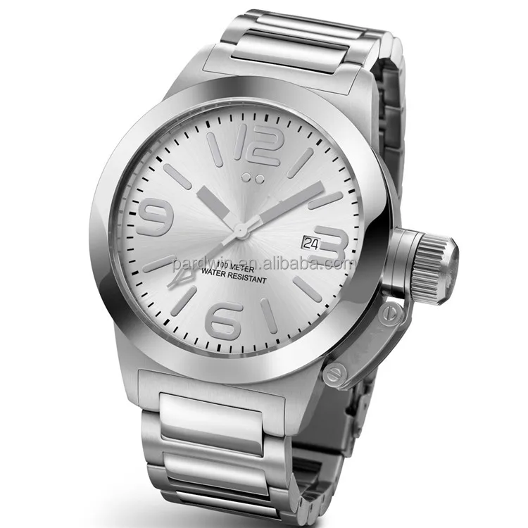 Build Your Watch Brand Easily Stainless Steel Man Japan Movement Quartz ...