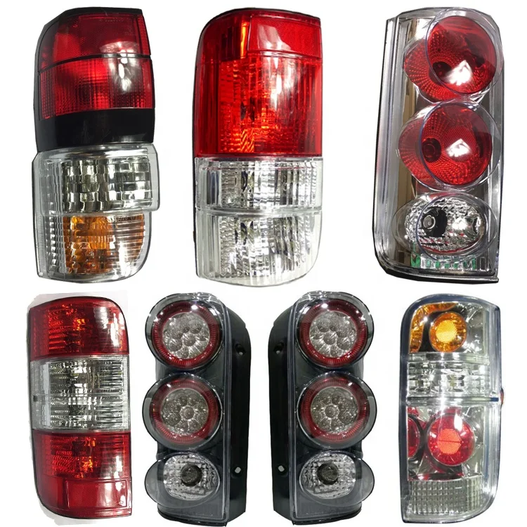 Car Spare Auto Parts Hiace Mini Bus Van Led Crystal Rear Brake Tail ...