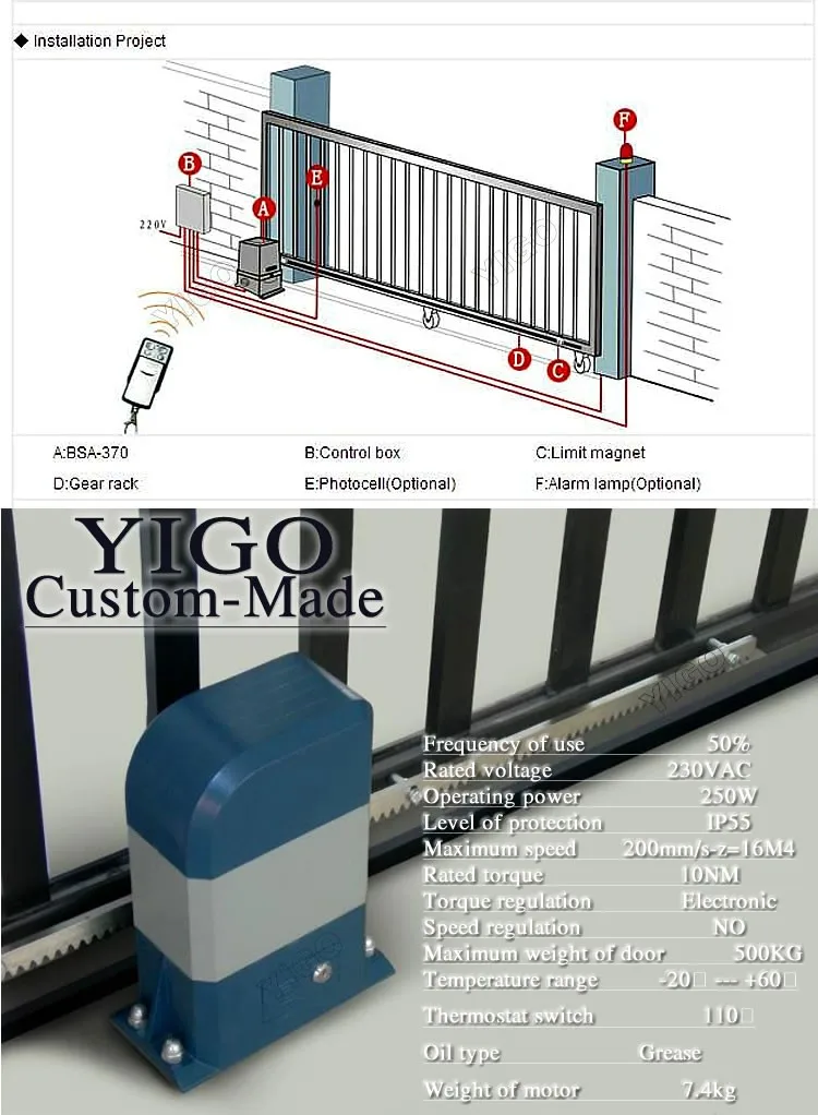 Automatic Steel Sliding Gate - Buy Sliding Gate,Steel Automatic Sliding ...
