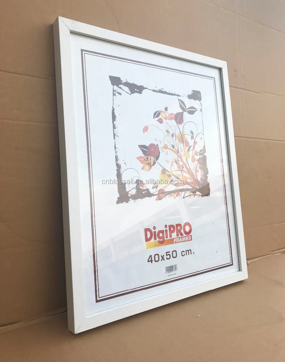 40x50cm Picture Frame,White Mdf Photo Frame,Wall Art For Home Or Hotel ...