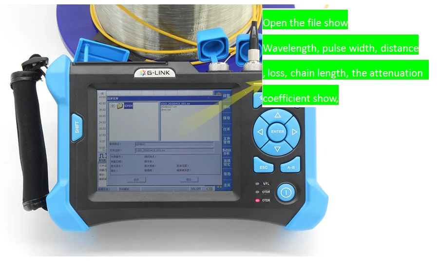 St3200 Handheld Otdr 1310/1550nm 28/26 Db Or 32/30 Db Otdr Machine/mini ...