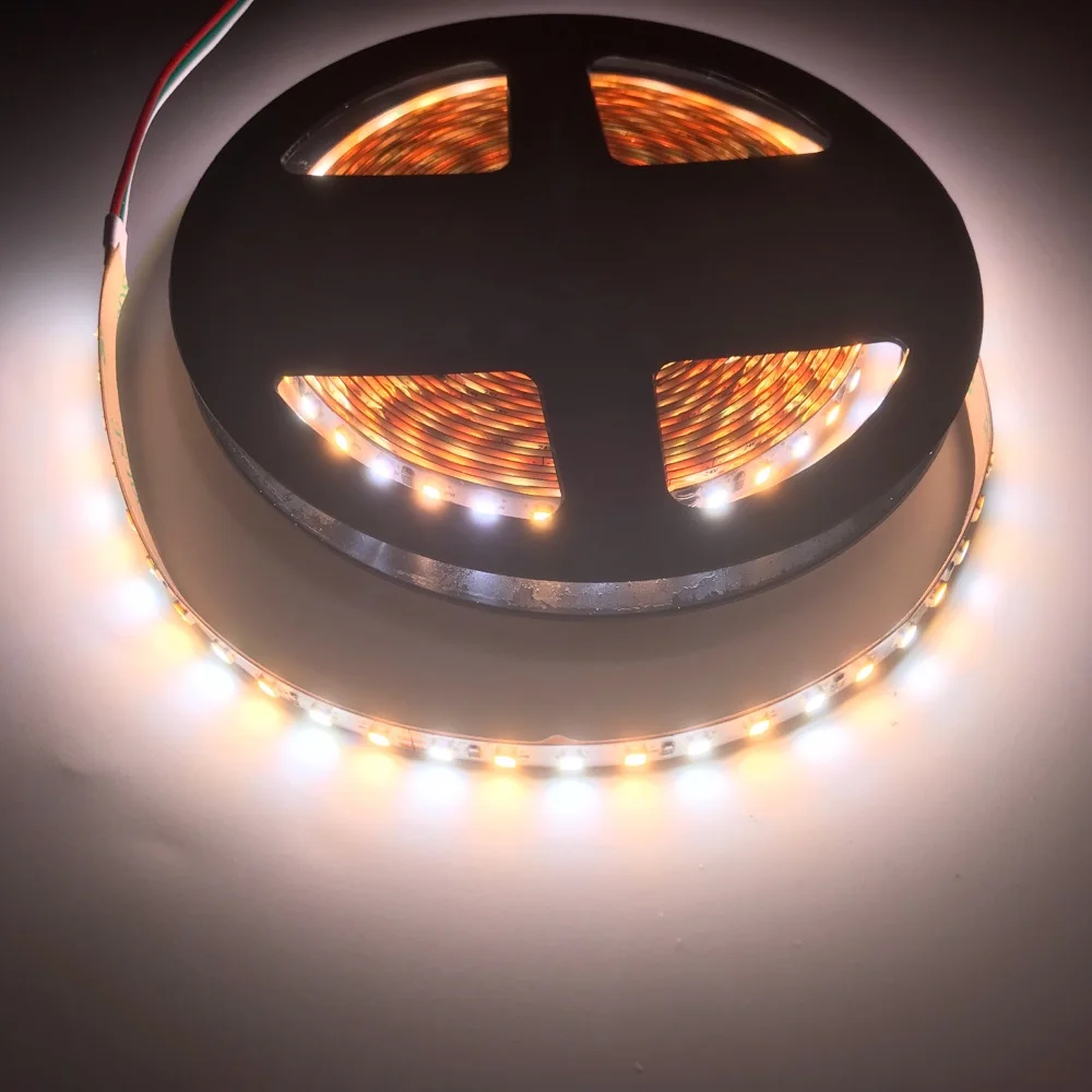 12v 2835 Led Flexi Led Strip Light for Stair Warm White and White Dual ...