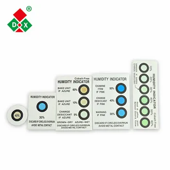 Humidity Indicator Cards Moisture Sensitive Spots From 1 To 6 ( Hic ...