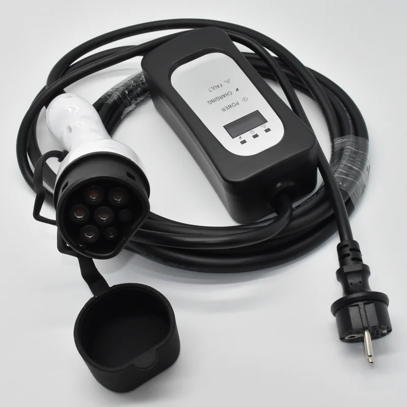 Bev Mode 2 Car Charging Cable Type 2 Female Plug 16a Portable Ev ...