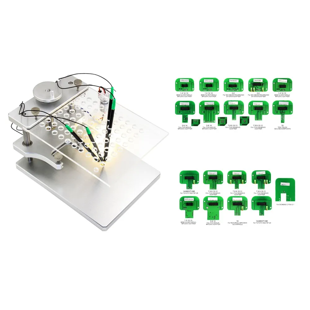 Full Set LED BDM Frame Car ECU Programmer with 22 Adapters