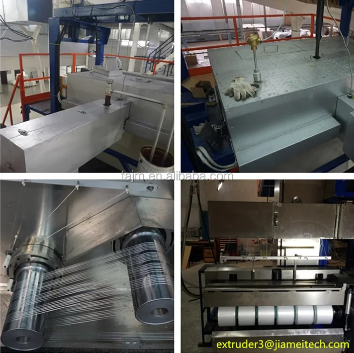 Extrusora De Hilo Multifilamento De Pp,Máquina De Dibujo,Máquina De ...