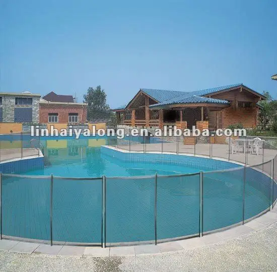 Customizing Safety Mesh Pool Barrier Fence PVC Coated Removable Fence ...