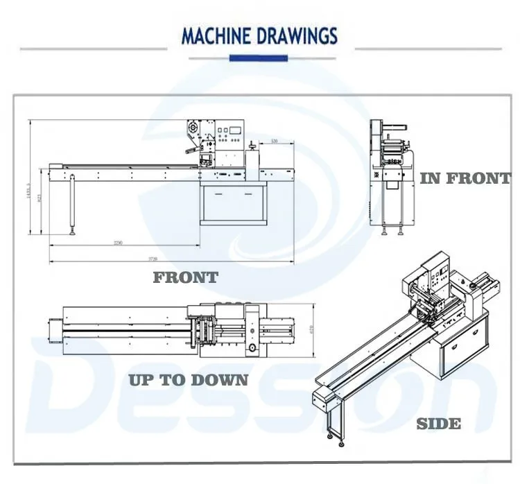 Nylon Cable Tie / Plastic Tie Horizontal Packaging Machine Hot Sell ...