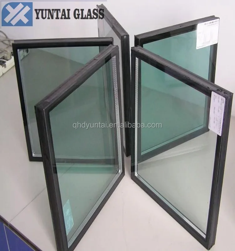 6+12A+6 Low-E Argon Gas Tempered Insulated Glass from China Factory