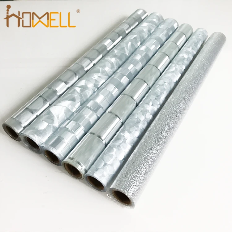 Pvc Embossed Static Window Film Cling For Modern Glass & Tile Decor - Oem