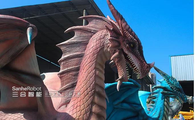 Hire Our Popular Big Animatronic Dragon for Playgrounds