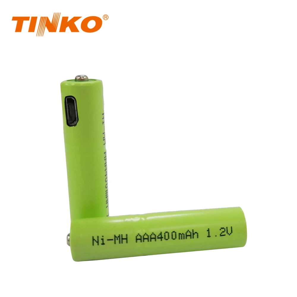 TINKO USB Rechargeable Battery - NI-MH AAA 450mah 1.2V