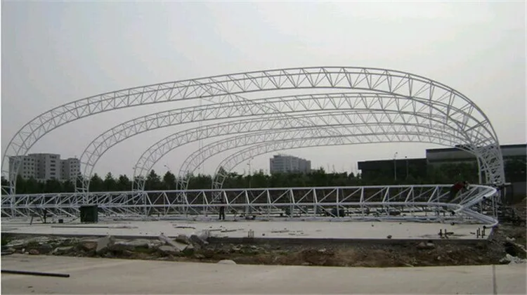 Portable Long Span Roof with Steel Space Frame Truss System