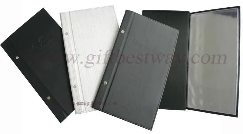 High Quality A4 Menu Folder with Screws - Perfect for Restaurants