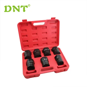 7 Pcs Drive Truck Tire Service Socket Set 1/2" Dr/ Nut Socket Set - Buy Wheel Bearing Locknut ...