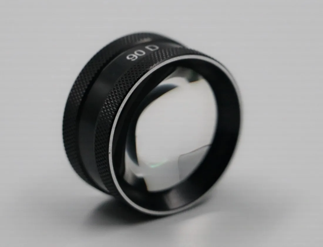 Three Mirror Lens for Ophthalmology Diagnosis with Slit Lamp