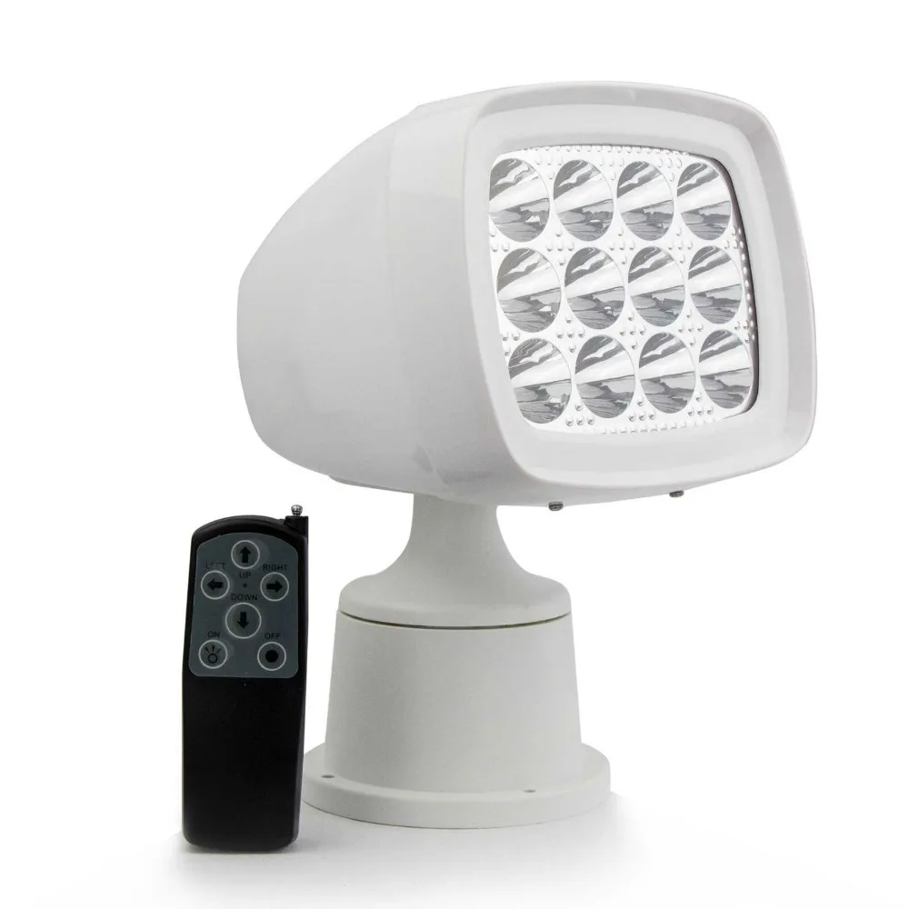 Boat Led Remote Spot Light Truck Car Marine Wireless Rf Spotlight 10 ...